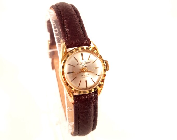 RARE Vintage Swiss Lady Watch Called M Hoffman Bale. Made in Swiss ...