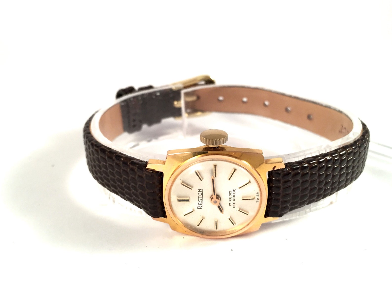 RARE Vintage Swiss Lady Watch Called RESTON. Made in Swiss, Vintage ...