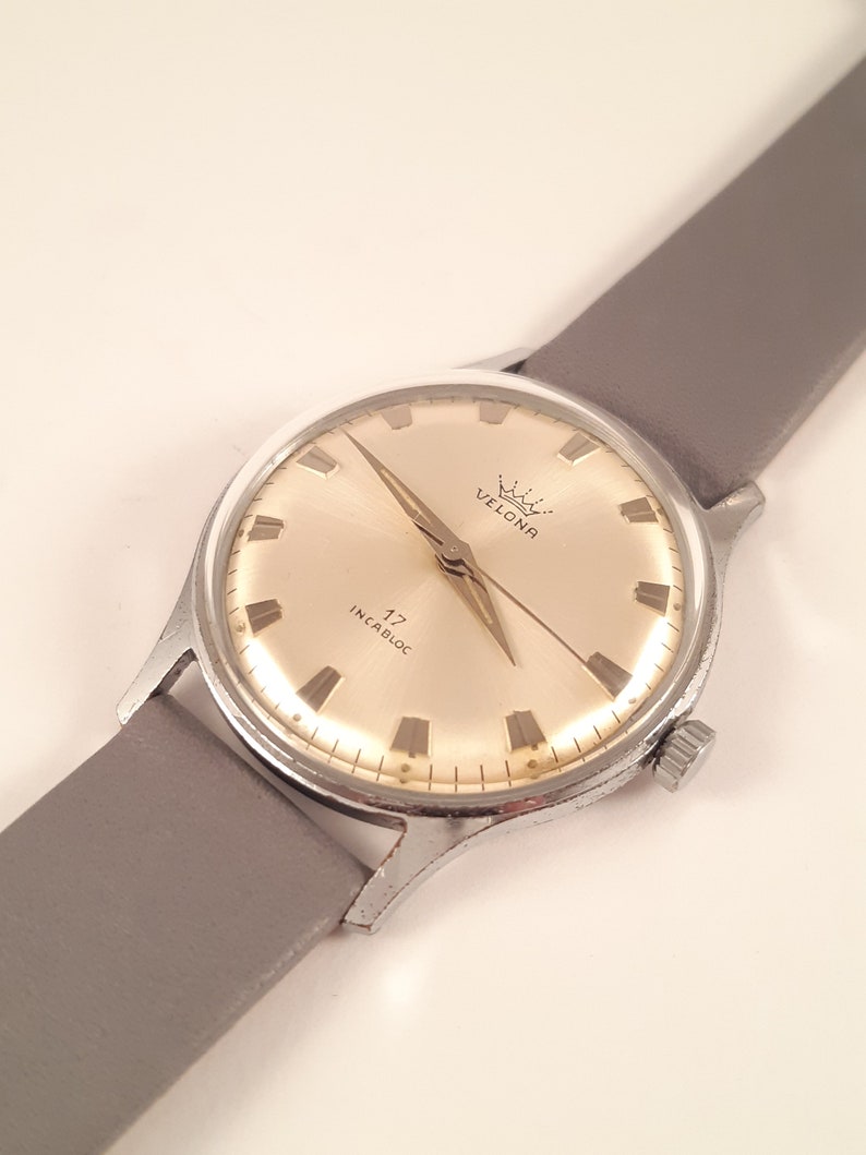 Vintage SWISS Men Watch Velona From 60s . Rare Swiss - Etsy