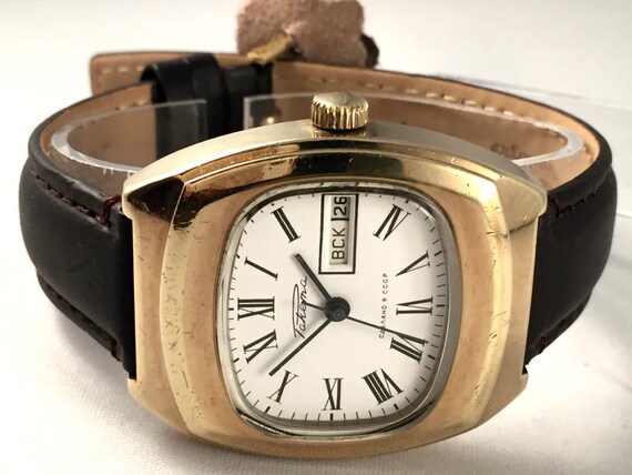 RARE Vintage Chunky men watch called "Rocket" (Raketa… - Gem