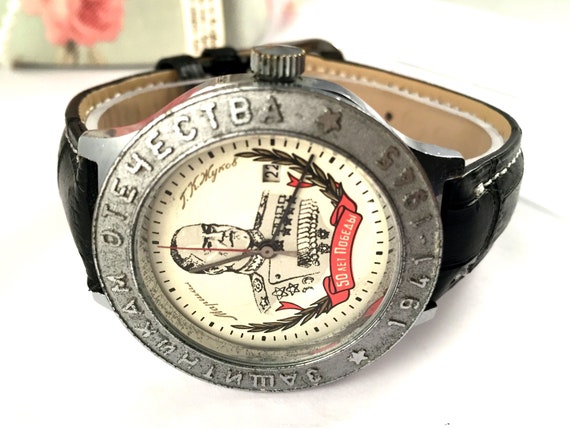 RARE Vintage Chunky Men watch called "GLORY" ( "Slava… - Gem