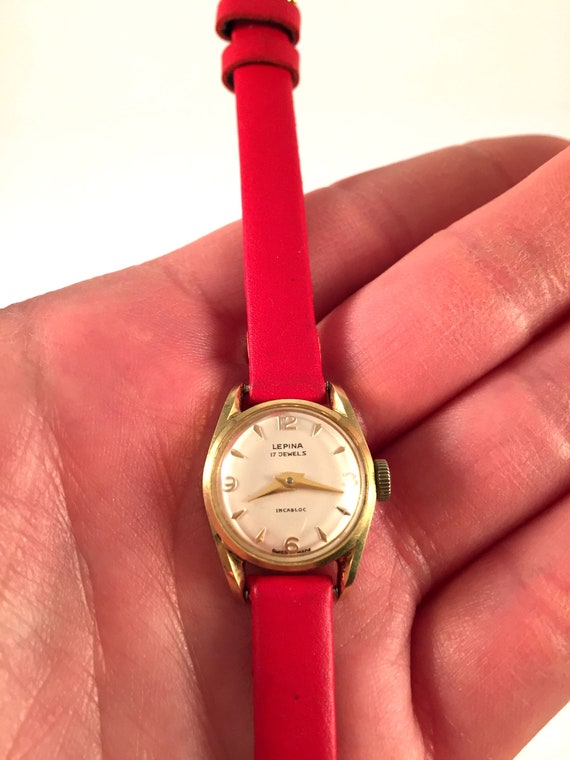 Vintage Swiss lady watch LEPINA . Rare Swiss watch. V… - Gem