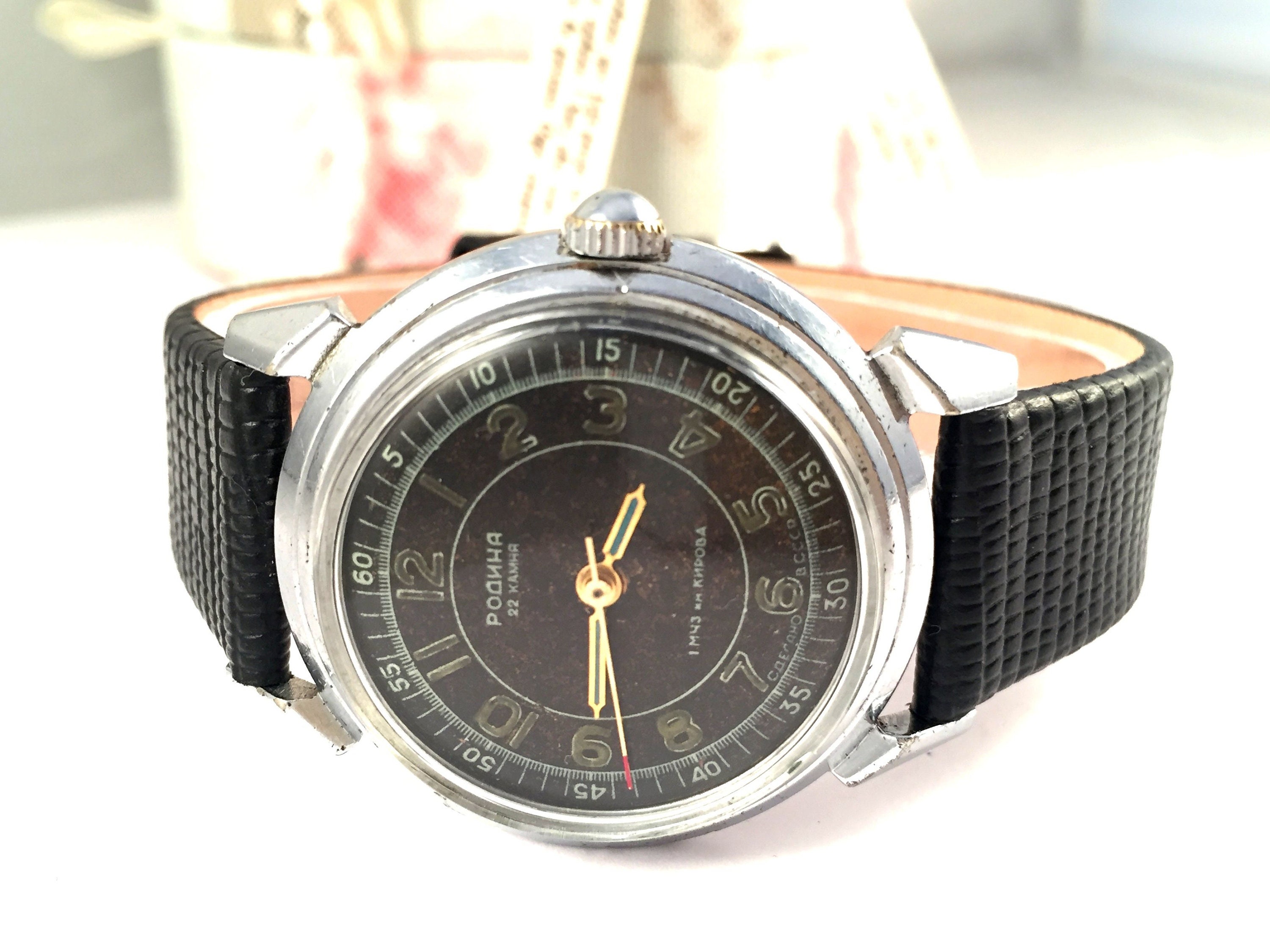 ULTRA RARE Collectible Men Watch Rodina eng. Motherland - Etsy