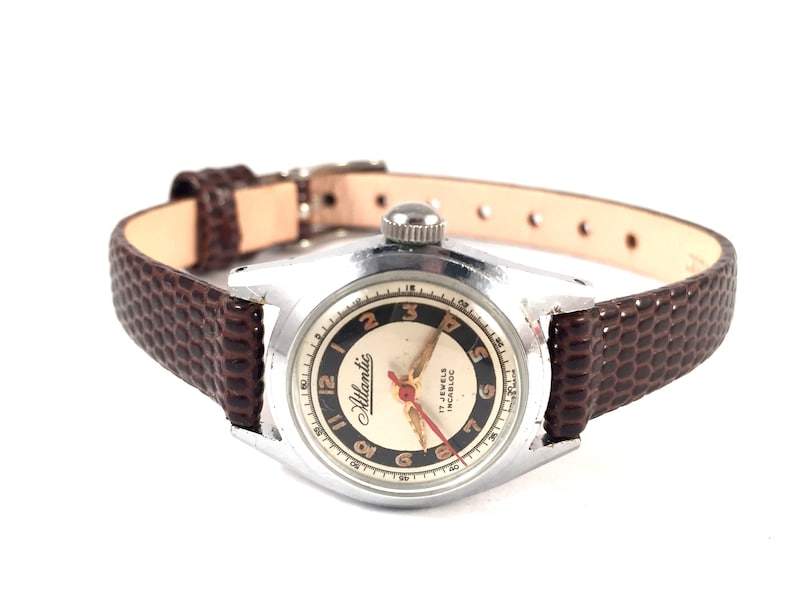 RARE Vintage Swiss Lady Watch Called ATLANTIC. Made in Swiss - Etsy