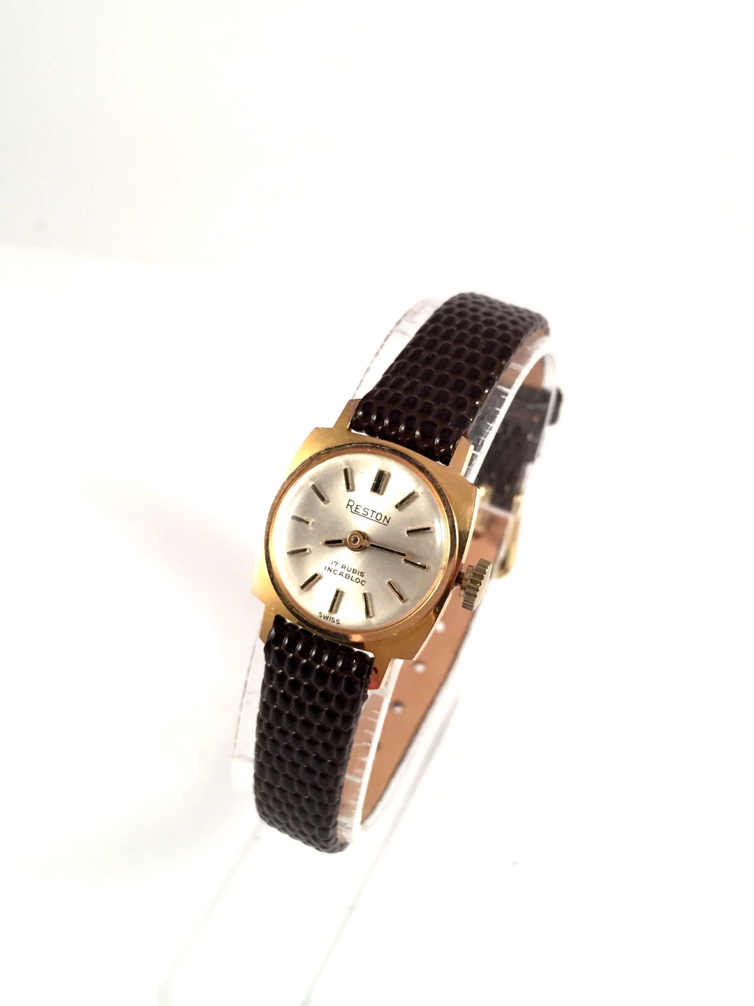 RARE Vintage Swiss Lady Watch Called RESTON. Made in Swiss, Vintage ...