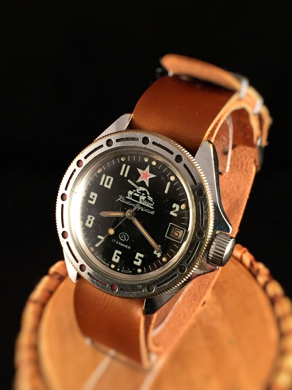 Vintage Soviet Military men watch Vostok "Komandirski… - Gem