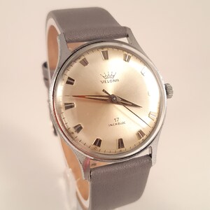Vintage SWISS Men Watch Velona From 60s . Rare Swiss Timepiece. Comes ...