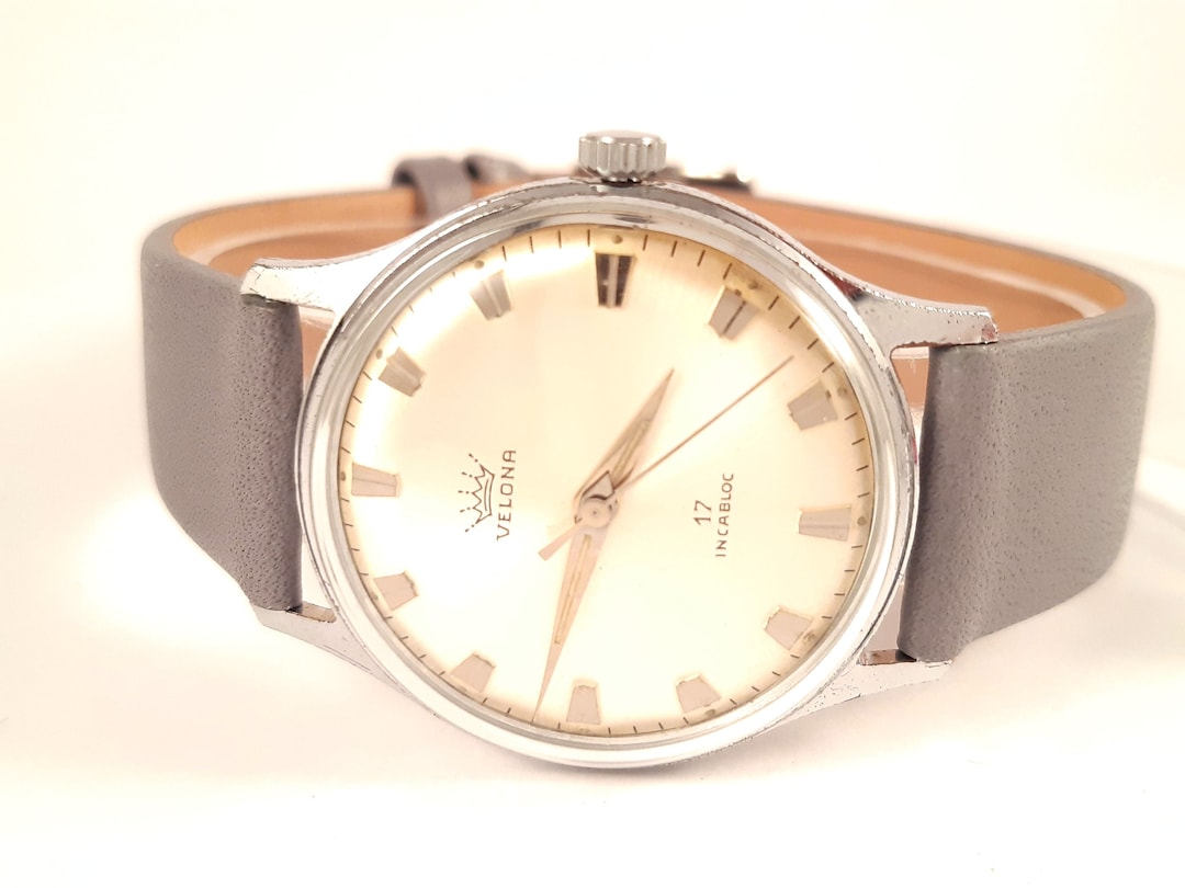 Vintage SWISS Men Watch Velona From 60s . Rare Swiss Timepiece. Comes ...