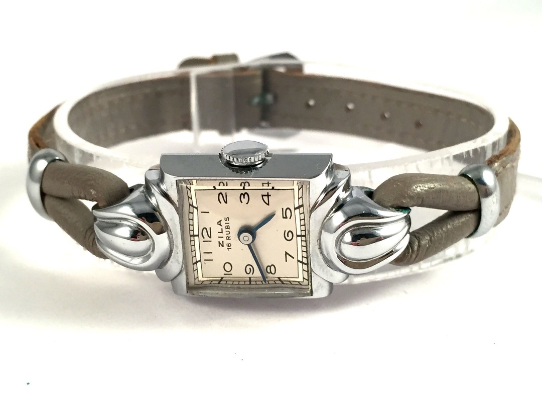 RARE Vintage Swiss Lady Watch Called ZILA. Made in Swiss, Petite Women ...