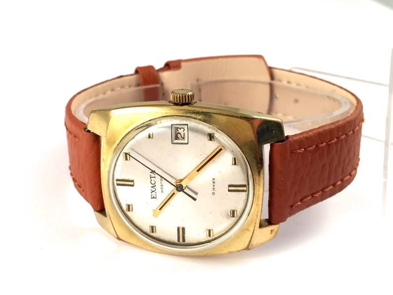 Rare Vintage Men Watch EXACTA-VOSTOK Mechanical USSR - Etsy