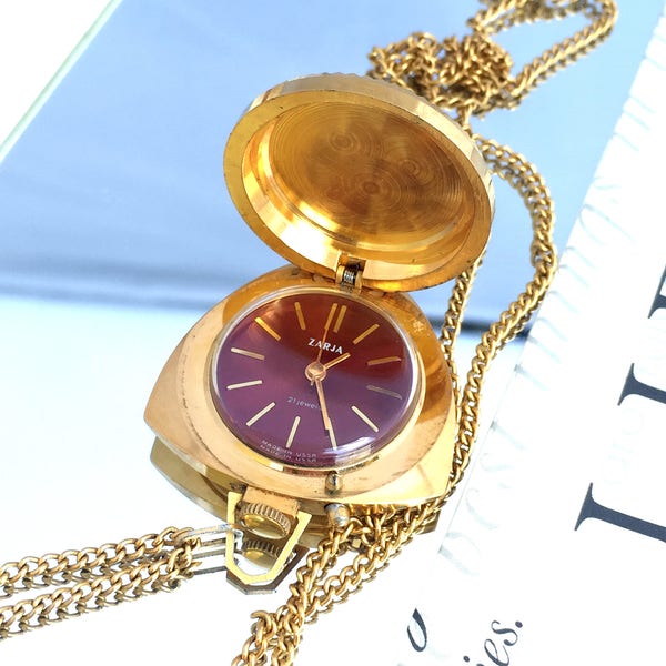 Pendant Watch - Etsy