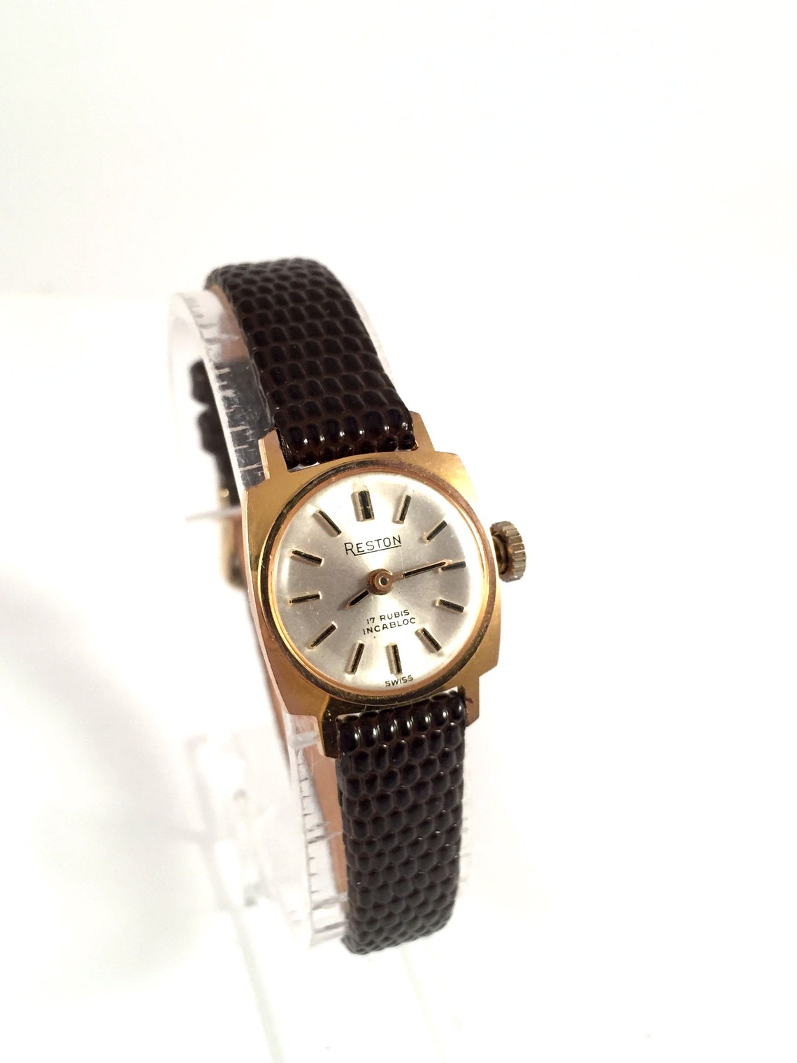 RARE Vintage Swiss Lady Watch Called RESTON. Made in Swiss, Vintage ...