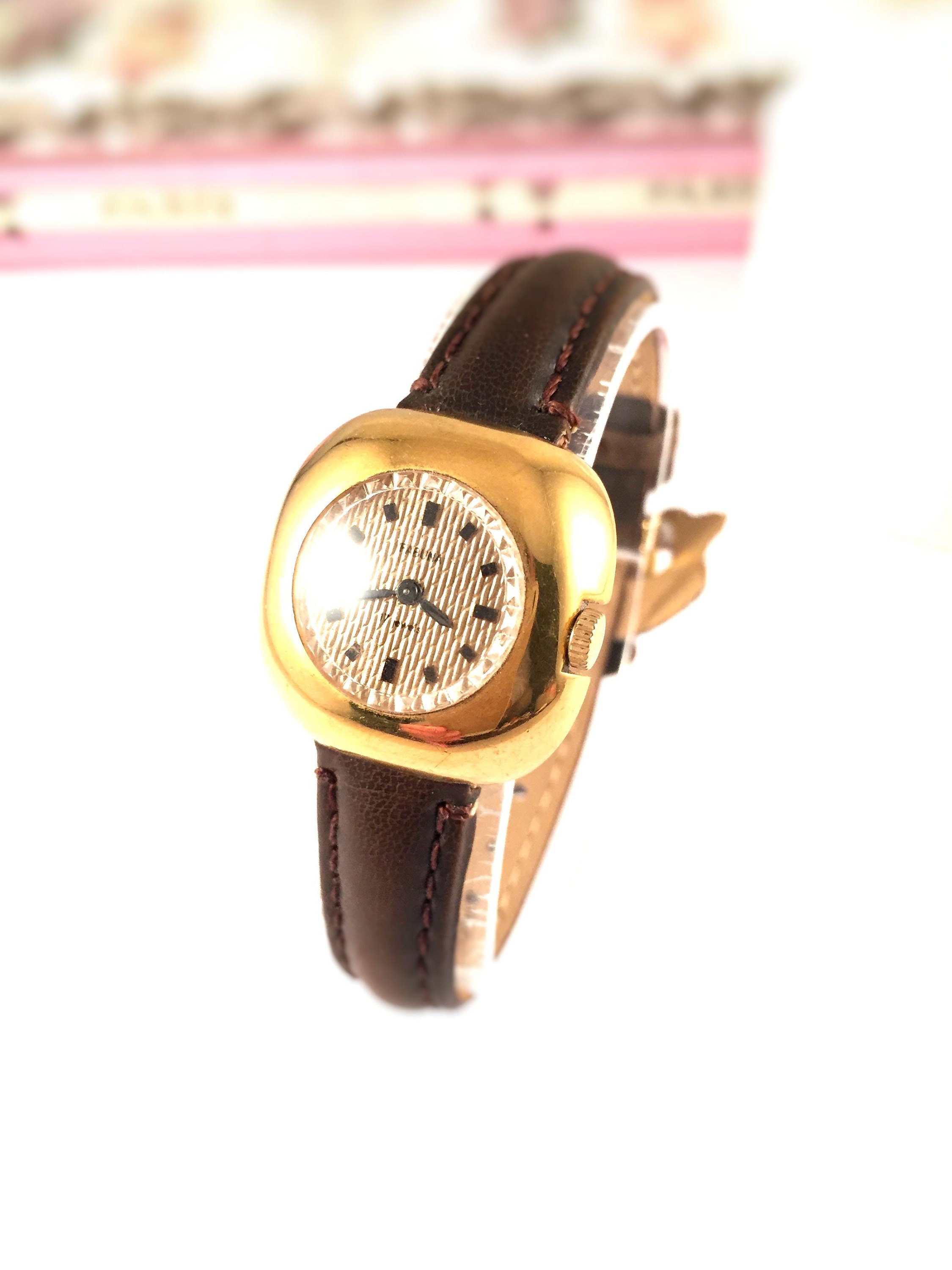 RARE COLLECTIBLE Vintage lady watch called FABUNA | Etsy