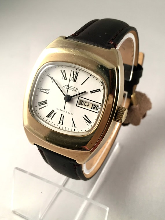 RARE Vintage Chunky men watch called "Rocket" (Raketa… - Gem