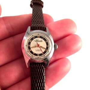 RARE Vintage Swiss Lady Watch Called ATLANTIC. Made in Swiss, Petite ...