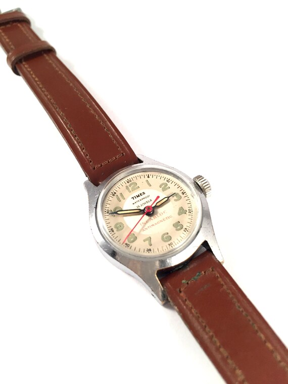 Vintage Swiss lady watch " TIMES " . Rare Swiss watch… - Gem