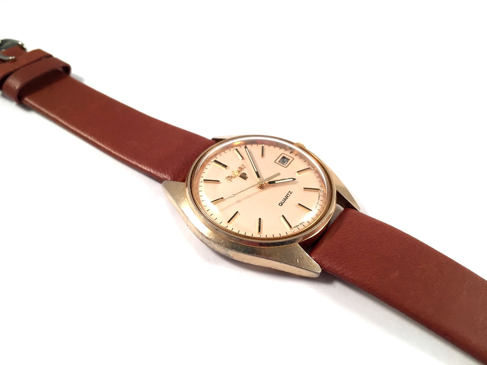 Vintage men watch PULSAR . Quartz movement watch. | Etsy