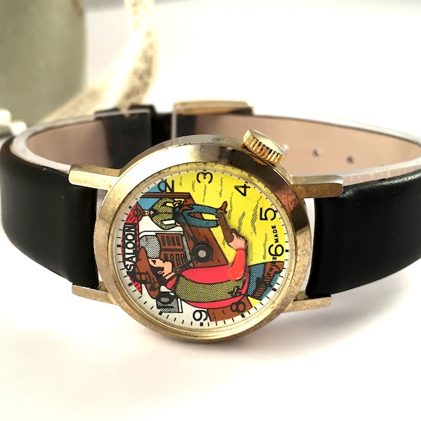 Cartoon Watch - Etsy