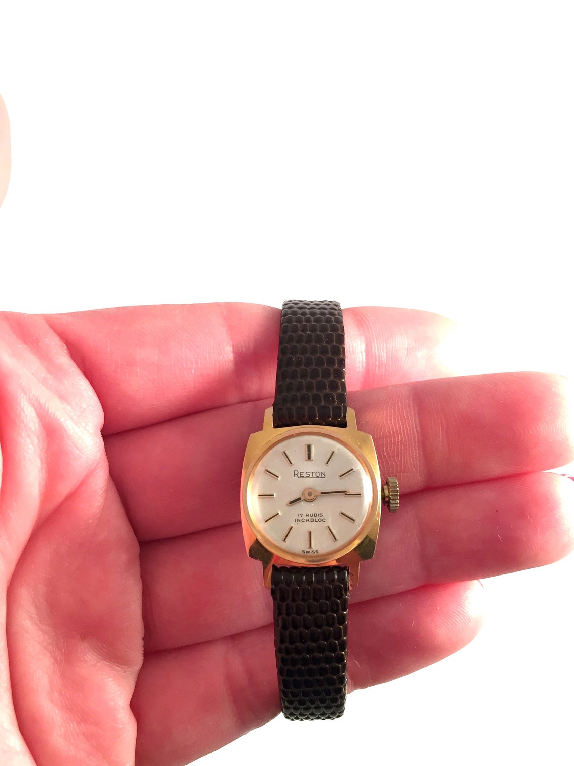 RARE Vintage Swiss Lady Watch Called RESTON. Made in Swiss, Vintage ...