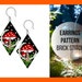 Magic Forest Mushroom Brick Stitch Earring Pattern, Fantasy Moon ...