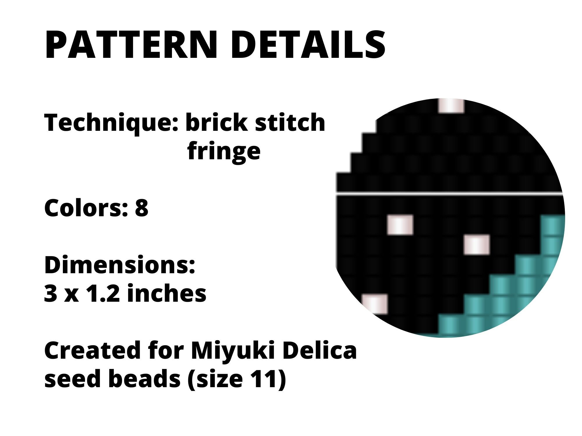 Aurora Borealis North Pole Seed Bead Fringe Earring Pattern, Northern ...