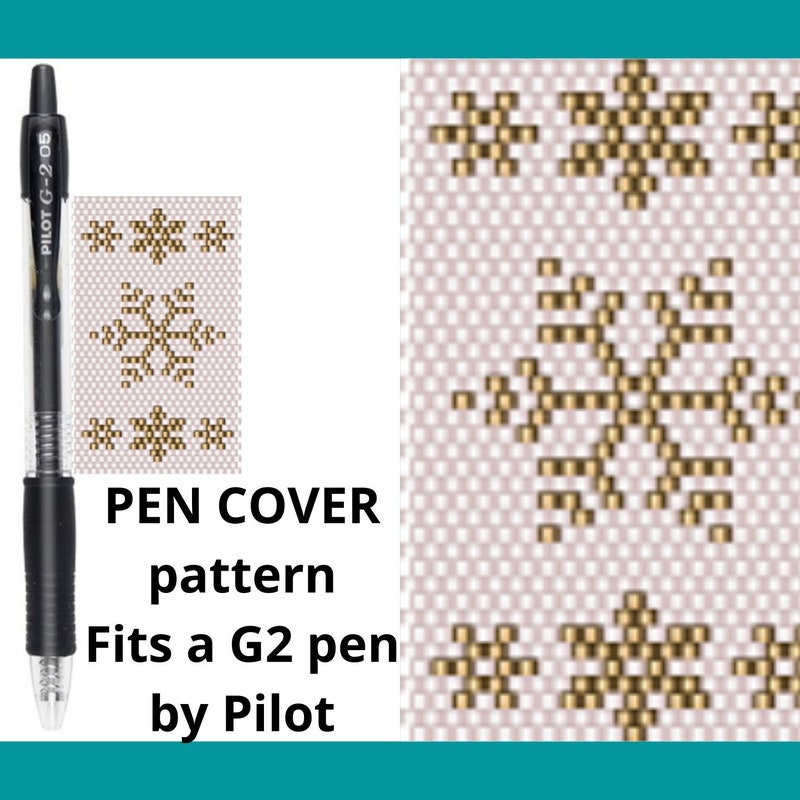 Beaded Pen Covers - Etsy