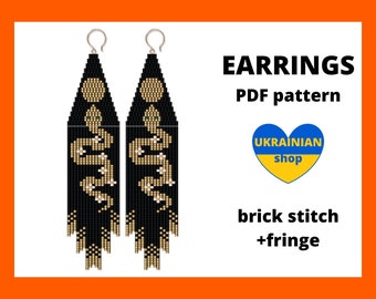 Snake Brick Stitch - Etsy