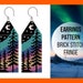 Aurora Borealis North Pole Seed Bead Fringe Earring Pattern, Northern ...