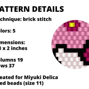 White Kitty Brick Stitch Earring Pattern, Little Kitten, Seed Bead ...