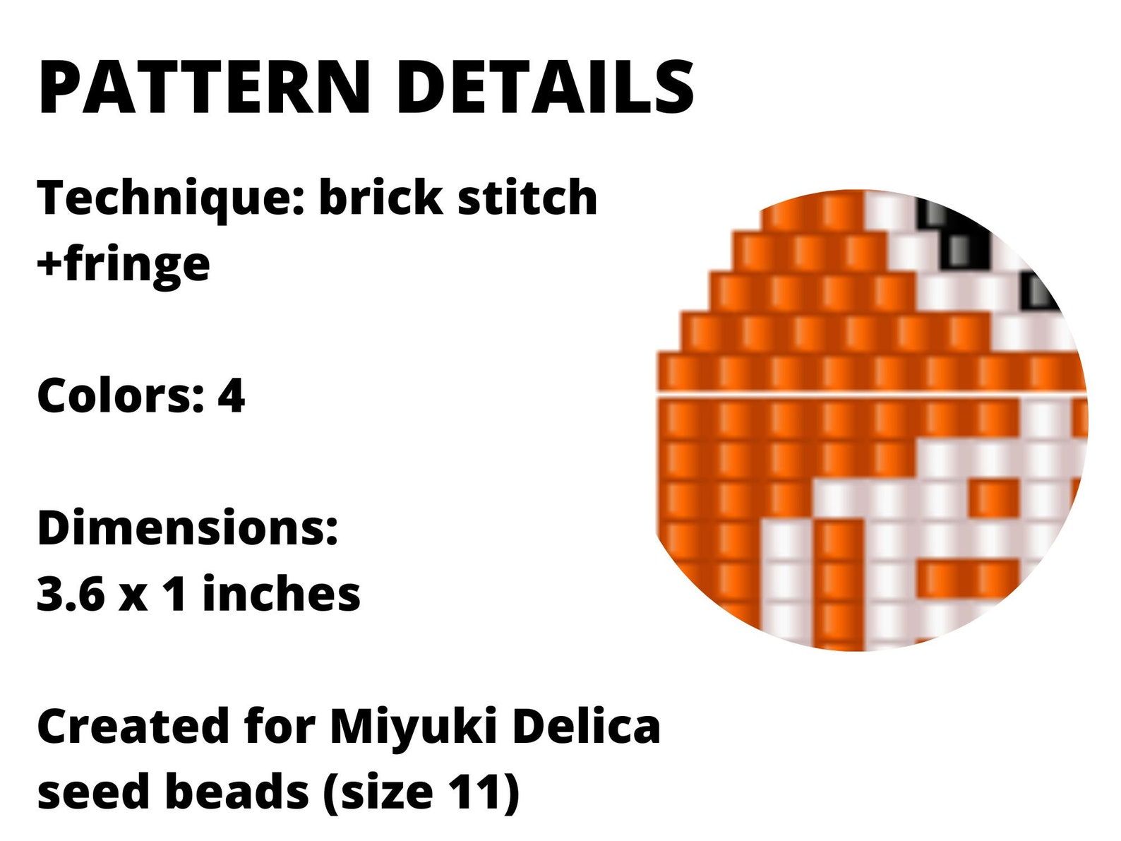 Skeleton Skull Brick Stitch Earring Pattern Halloween - Etsy