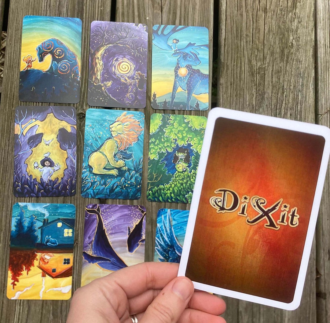 Cartes Dixit avec peintures originales en vinyle de poche 2023 - Etsy ...
