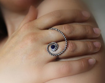 Golden Spiral Ring - Etsy