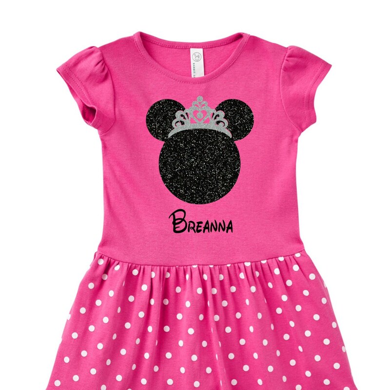 Minnie Mouse Dress - Etsy