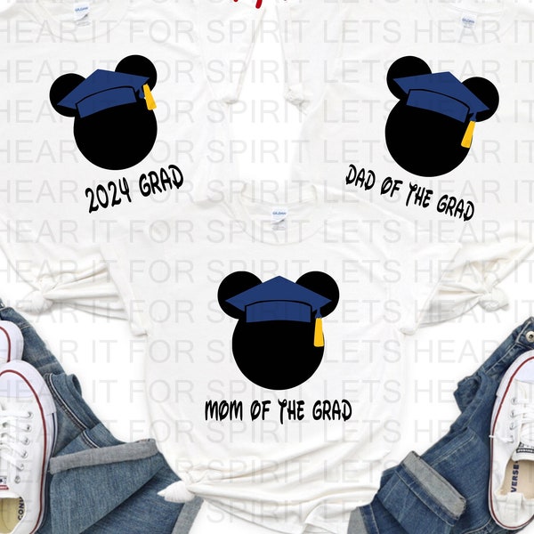 Mickey Mouse Graduation Decal - Etsy