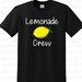 Lemonade Crew Shirts, Lemonade Stand Tshirt, Lemonade Shirt - Etsy