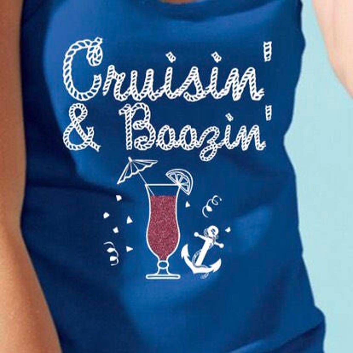 Cruisin & Boozin Lake Shirt Cruise Shirt Cruise Tank | Etsy