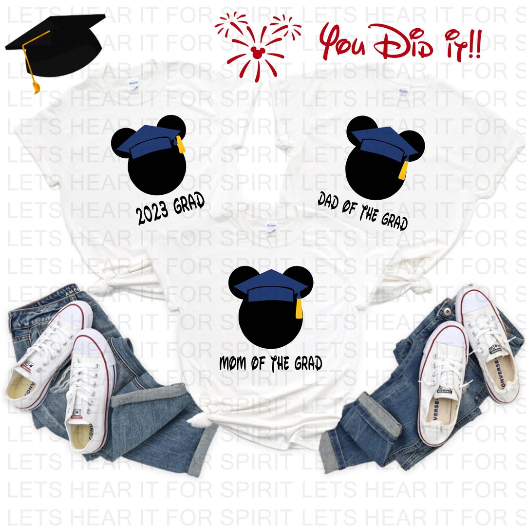 Disney Graduation Shirt Mickey Graduation Shirt Disney Shirt - Etsy