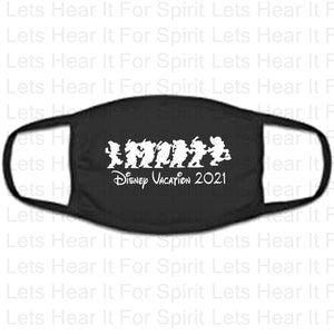 Disney Seven Dwarfs Face Mask, Snow White and the 7 Dwarfs Face Masks ...