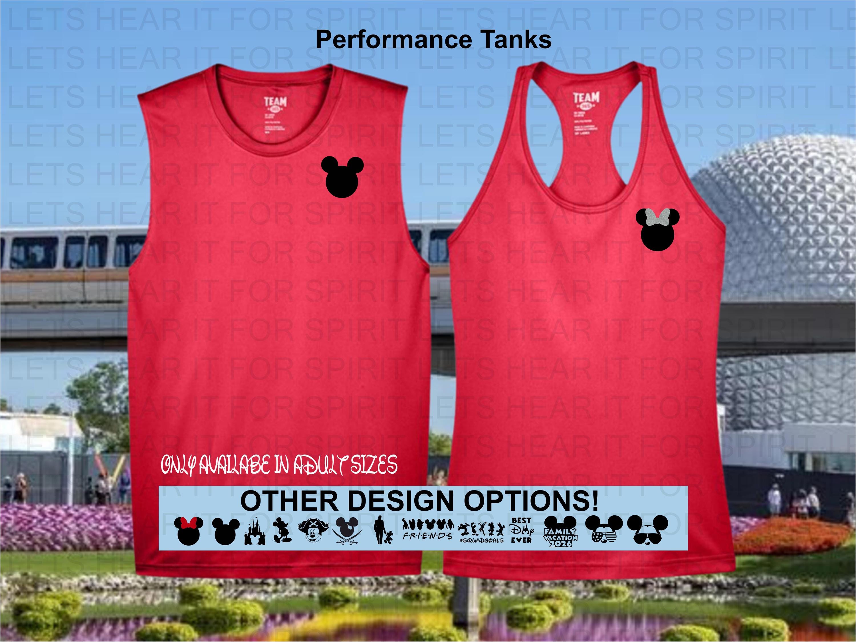 Disney Performance Tanks, Mens Mickey Mouse Performance Tank, Mens and ...