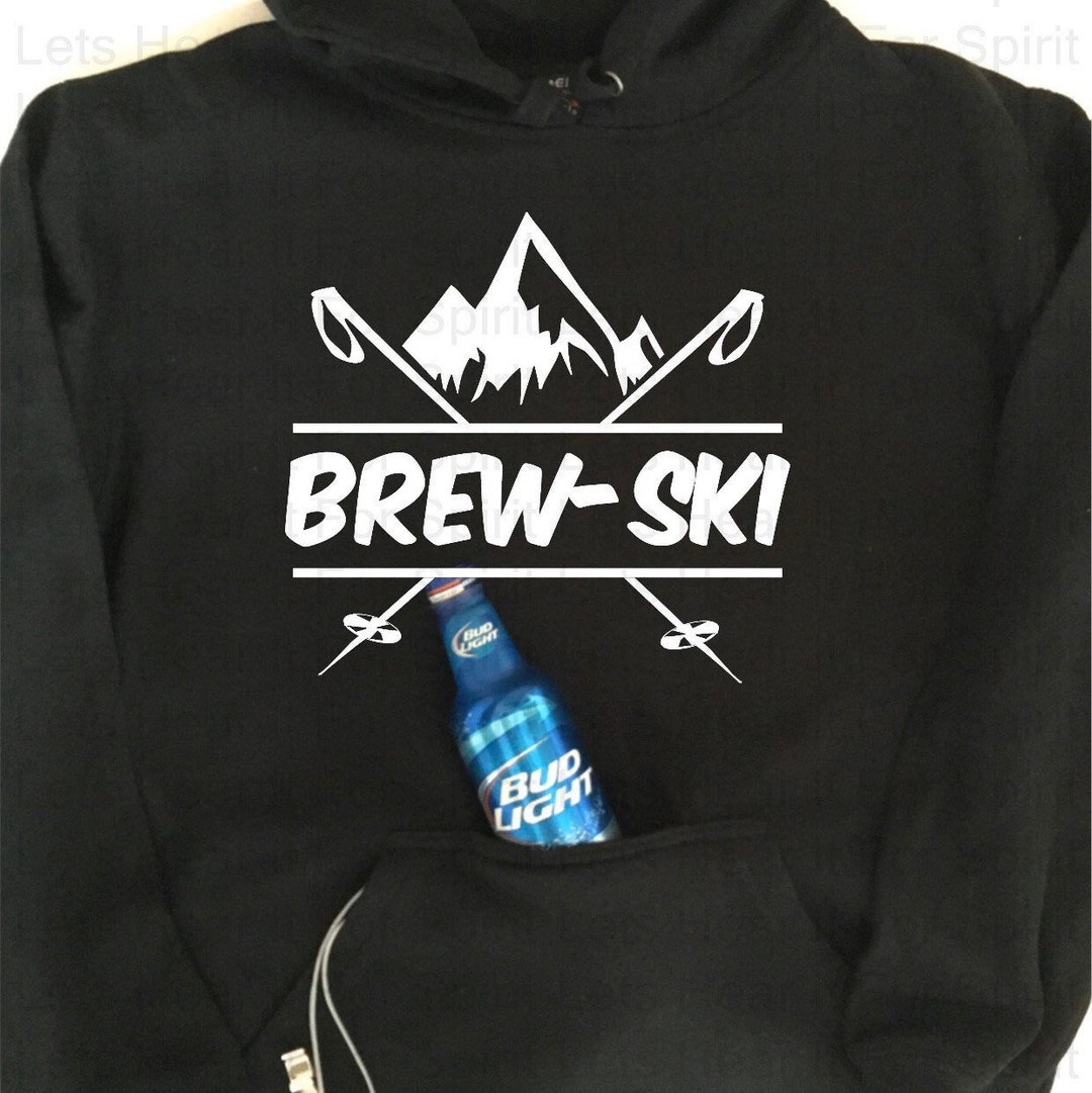 Brew-ski Tailgate Hoodie, Brewski Tailgate Hoodie Sweatshirt, Gift for ...