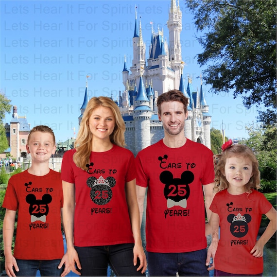 Ears And Cheers To 30 Years Disney 30th Birthday Shirt Etsy