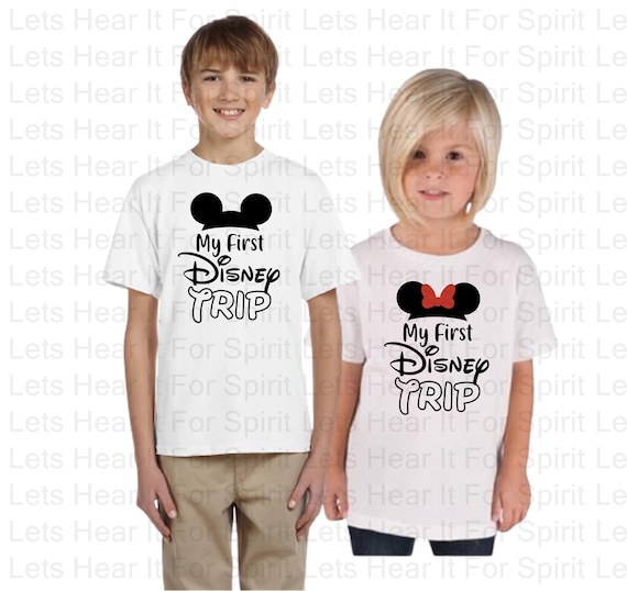 Camiseta Del Primer Viaje A Disney Maria Paz Valdes | Serías Una De