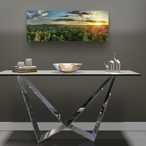 Texas Hill Country Sunset 3 Panel Triptych Metal Print. Sunsets Large ...