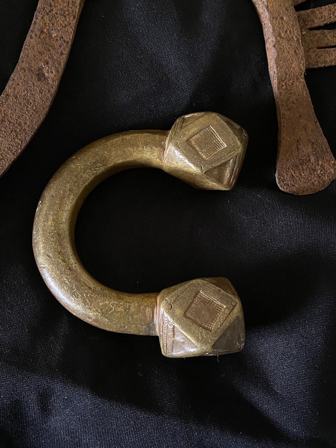 Old Tribal Anklet African Currency, Tuareg / Fulani Collectible ...