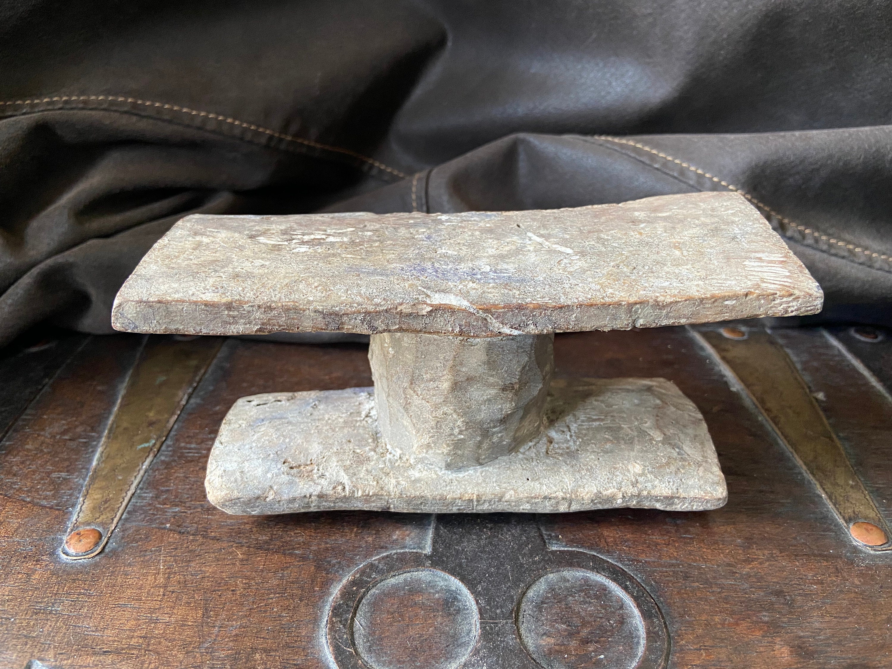 Ewe Miniature Stool, Carved Wooden Stool Made and Used by the Ewe Tribe ...