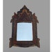 Artisanal North African Mirror, Handcrafted Folkart, Solid Wood Frame ...