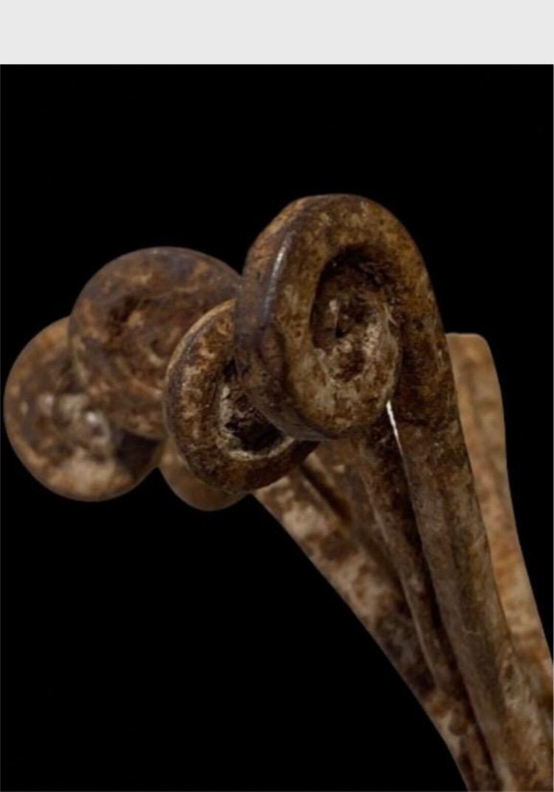 Old IRON CURRENCY, Oxidised Antiqu African Tribal, Oxidised Patina ...