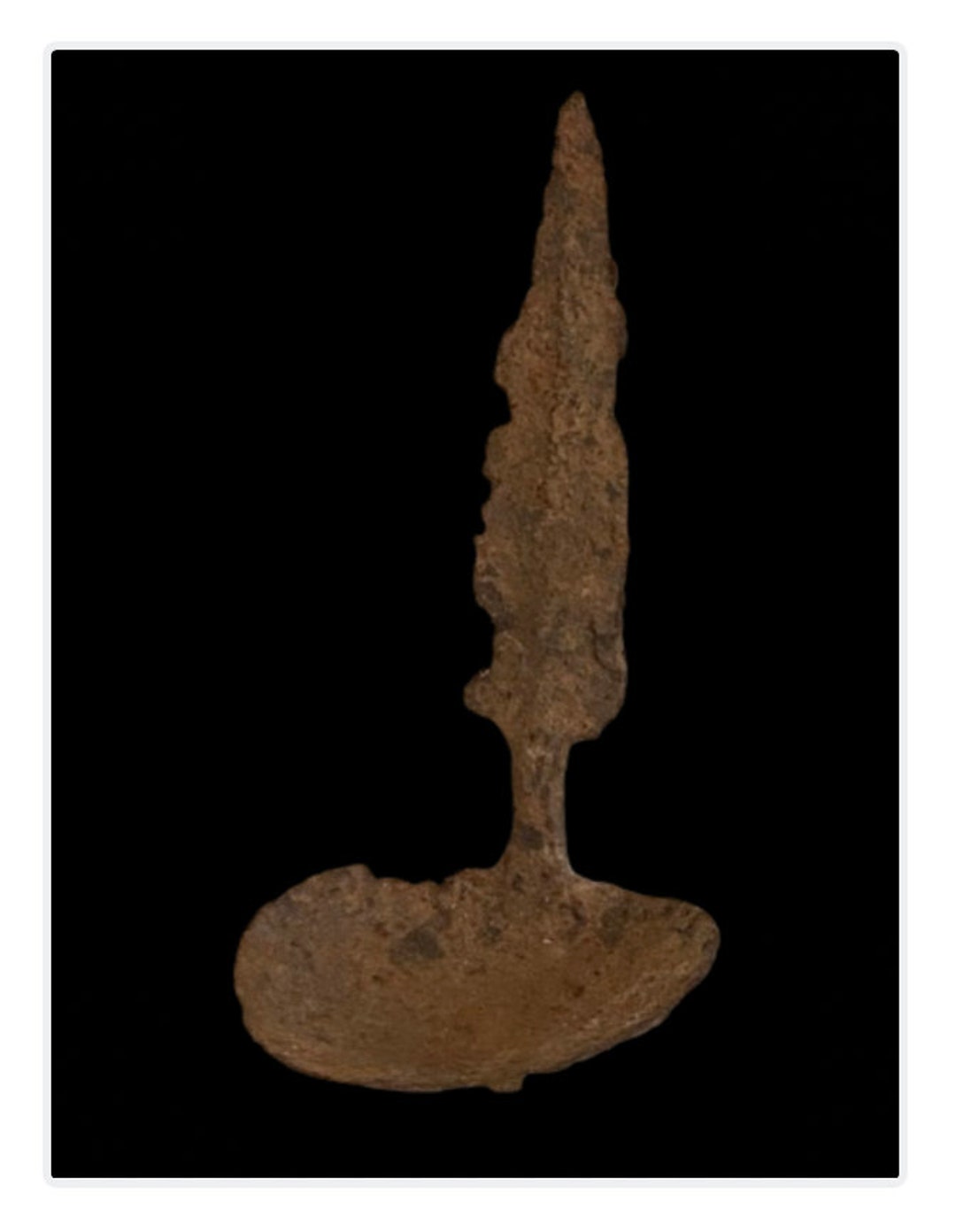 Old Tribal Currency , Iron Currency Spoon , Ethnographic Collectible ...