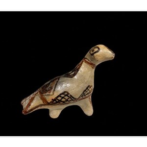 Berber Kabyle Pottery Sculpture, Bird From the Berber. North African ...