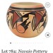 NATIVE AMERICAN HOZONI Pottery Signed Keda Dineh , Navajo , Clay ...